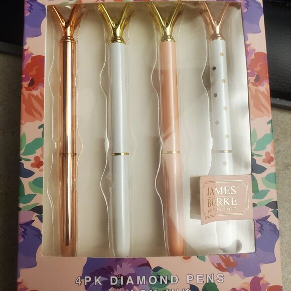 James Burke | Office | James Burke Collection Diamond Ballpoint Pen Set ...
